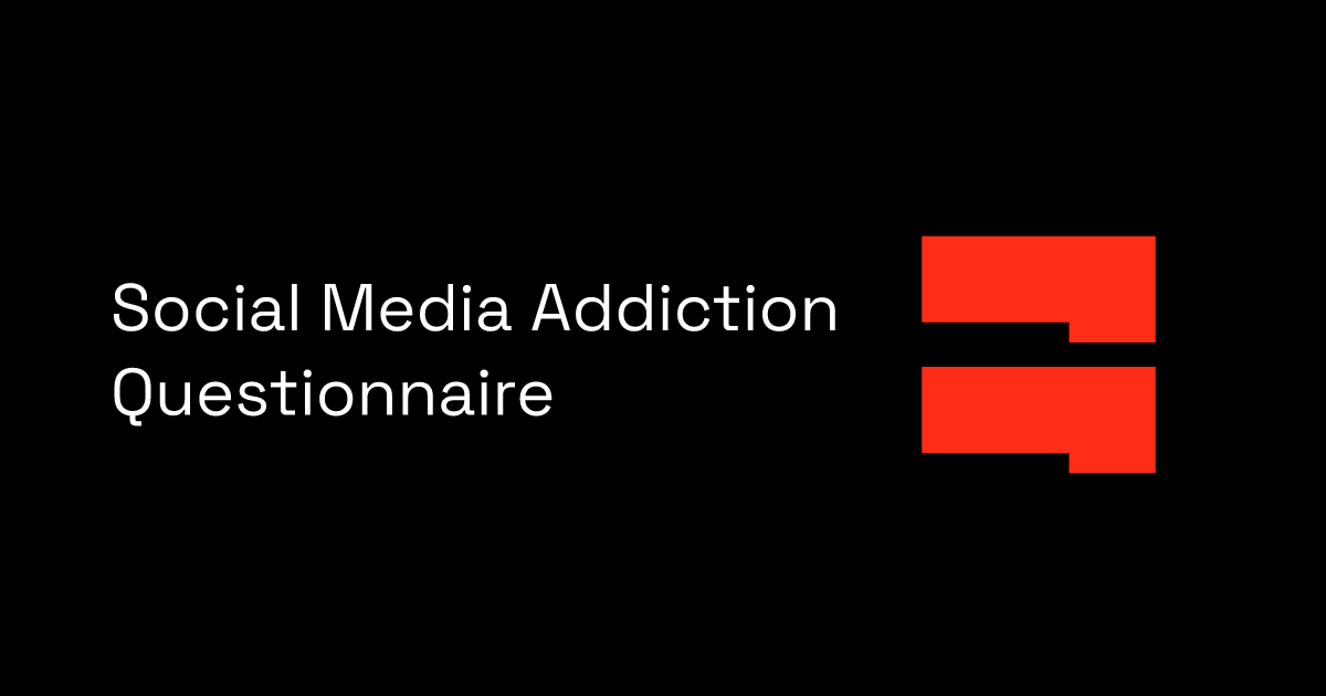 Social Media Addiction Questionnaire | BlockSurvey Social Media Addiction Questionnaire | BlockSurvey